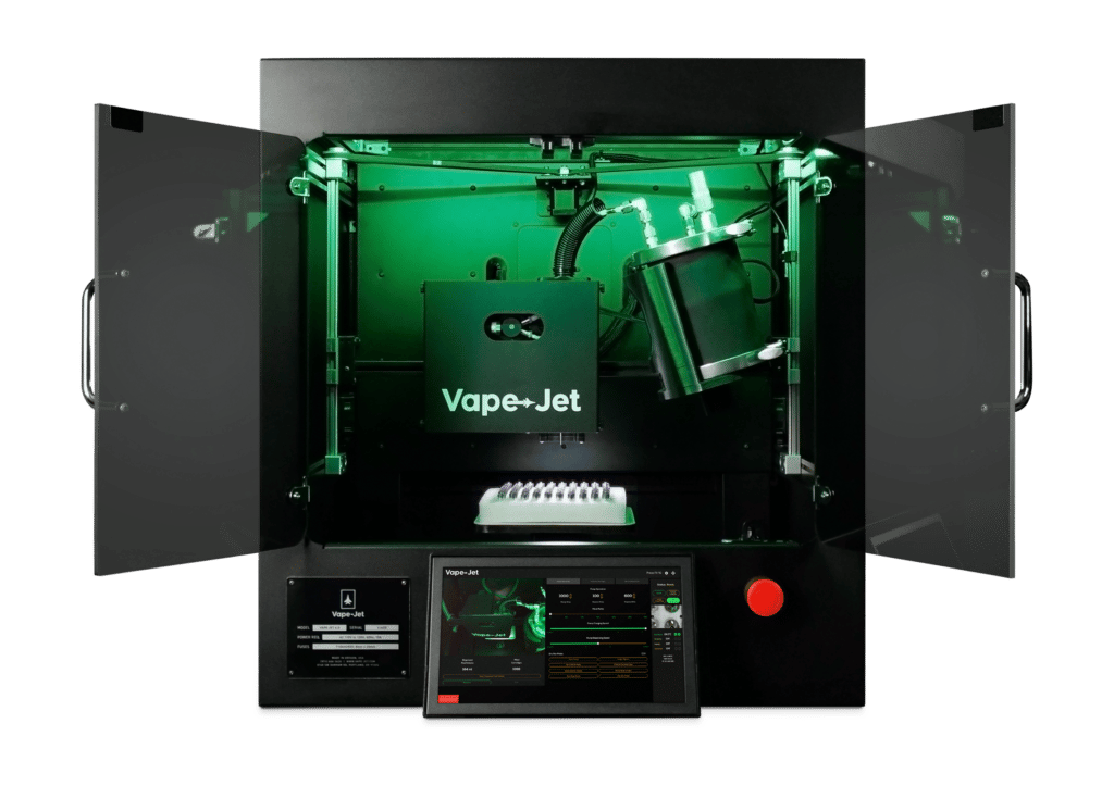 Vape-Jet | Fully-Automatic Cannabis Cartridge Filling Machine