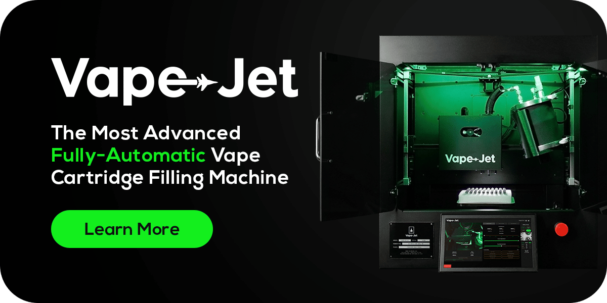 101: Types of Cannabis Vape Cartridge Filling Machines - Vape-Jet