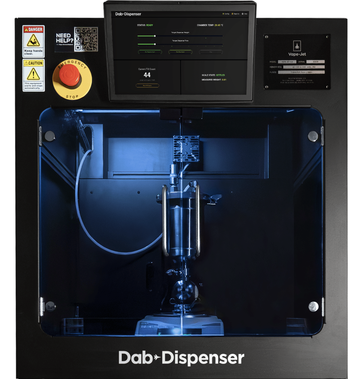Vape-Jet | Fully-Automatic Cannabis Cartridge Filling Machine