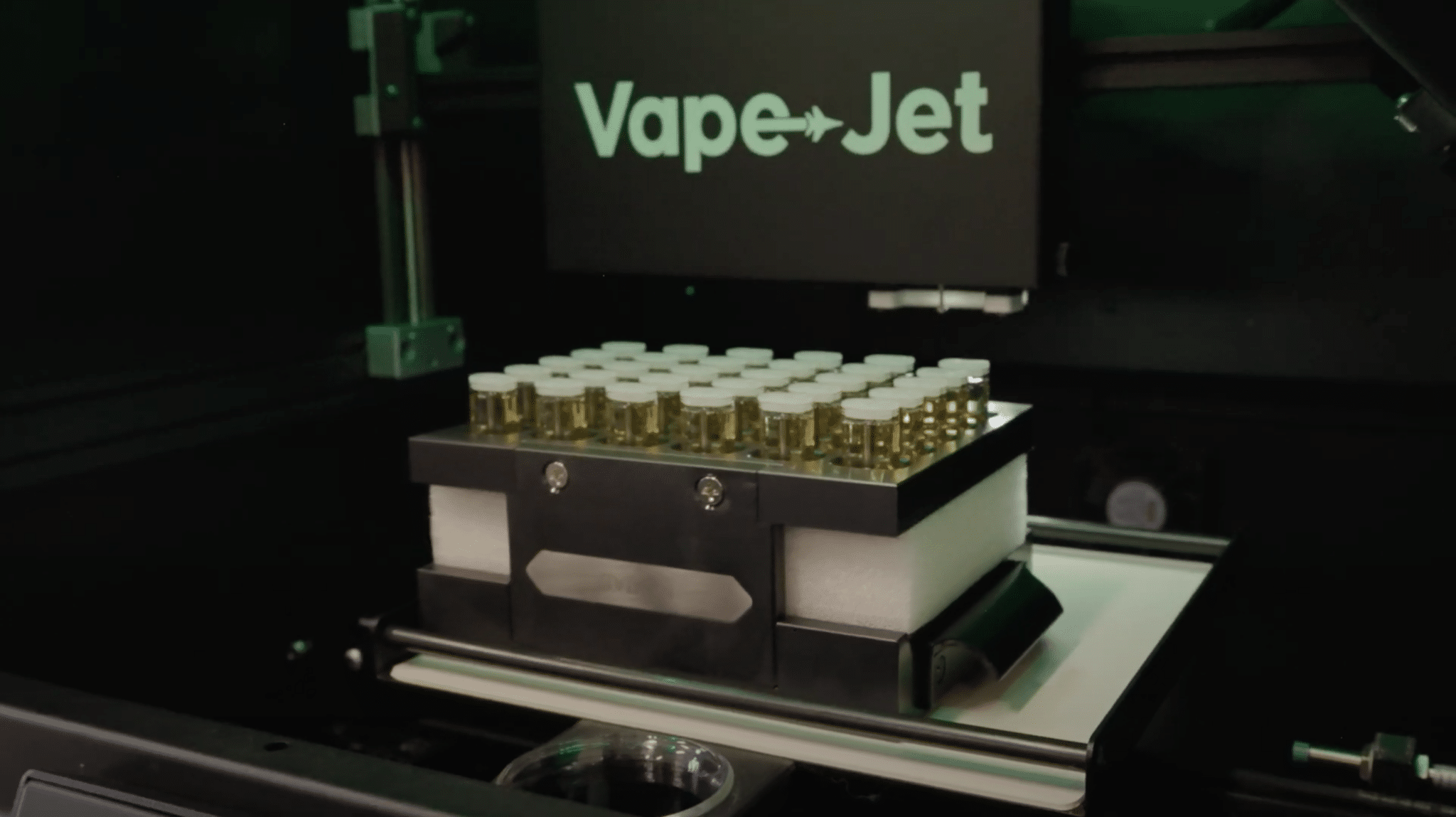 Vape-Jet | Fully-Automatic Cannabis Cartridge Filling Machine