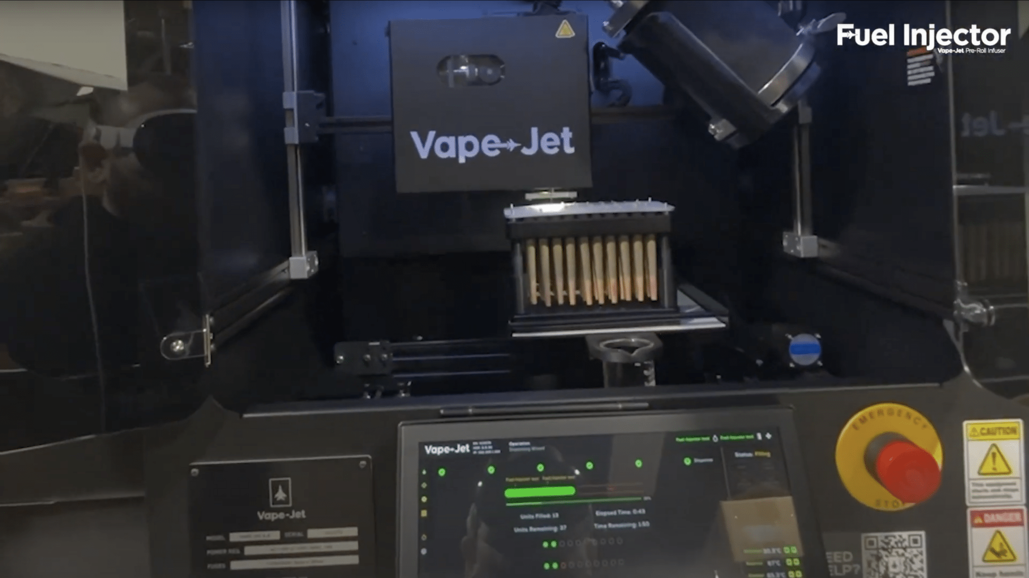 Vape-Jet | Fully-Automatic Cannabis Cartridge Filling Machine