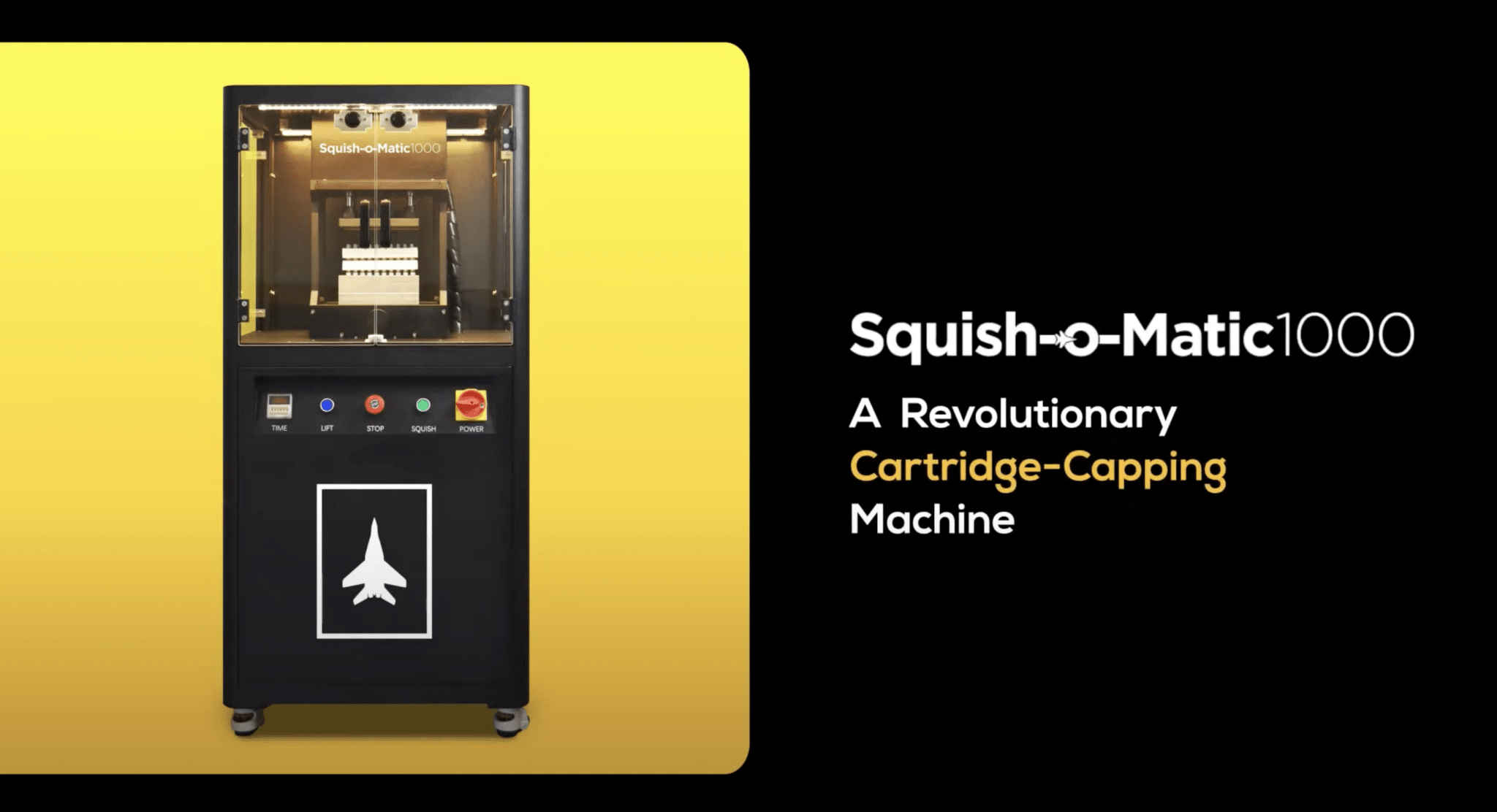 Squish-e 9000 | Vape Cartridge Capping Machine - Vape-Jet
