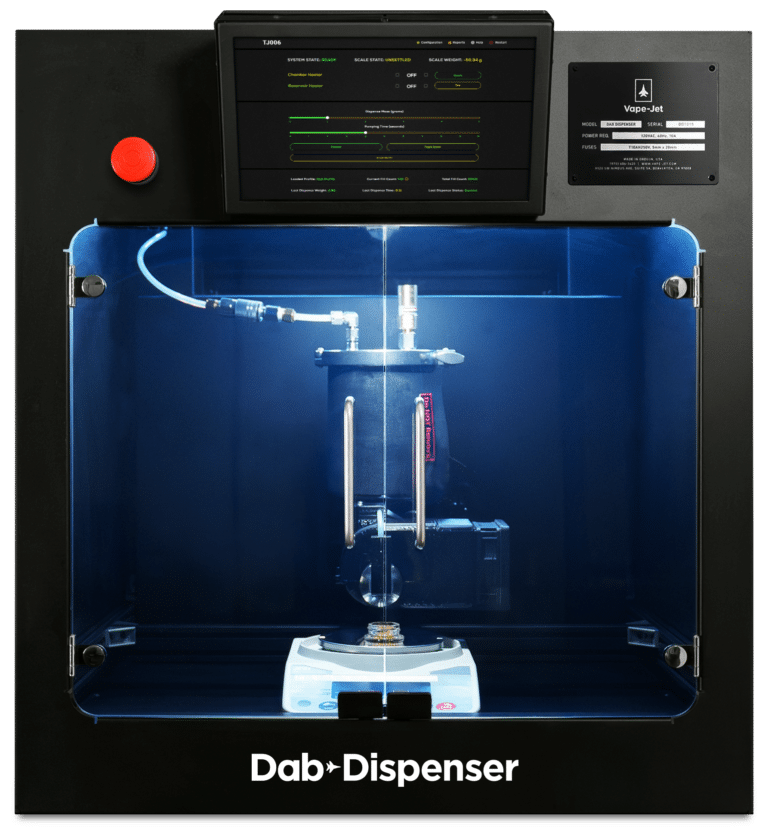 Vape-Jet | Fully-Automatic Cannabis Cartridge Filling Machine